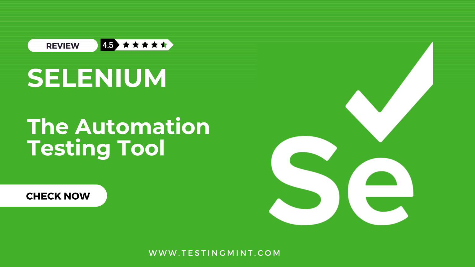 Review of Selenium | The Automation Testing Tool - TestingMint